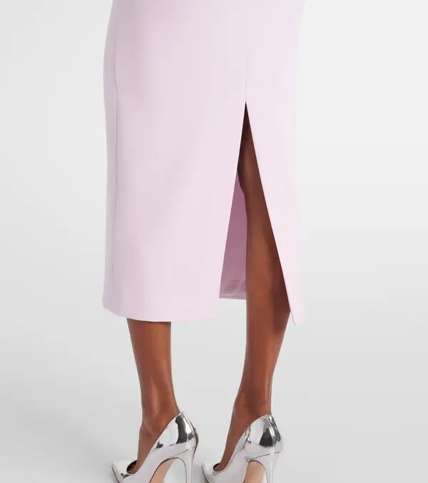 Roland Mouret Cady Midi Dress - Pink