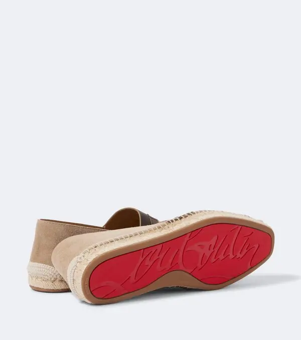 CHRISTIAN LOUBOUTIN Alfarica Leather Espadrilles
