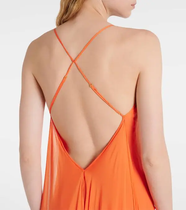 ALEXANDRA MIRO Gloria Silk Chiffon Gown