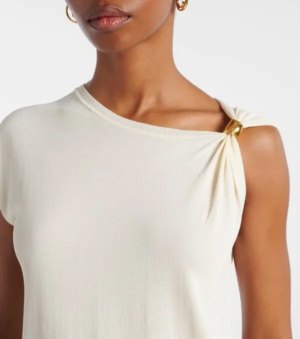 Altuzarra Asymmetrical Jersey Top