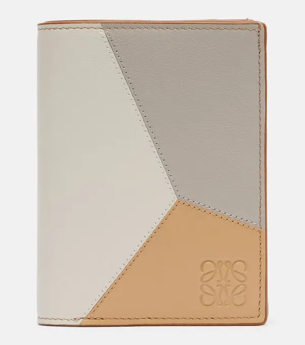 Loewe Puzzle Leather Wallet - Multicoloured