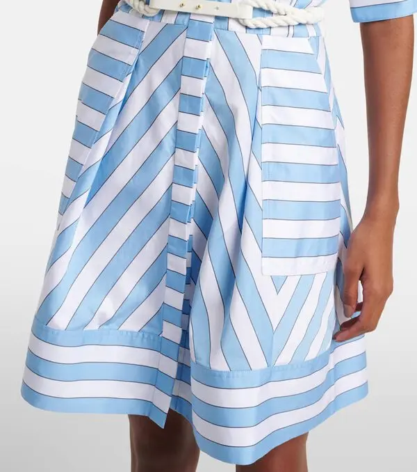 Rebecca Vallance Nilah Striped Cotton Minidress