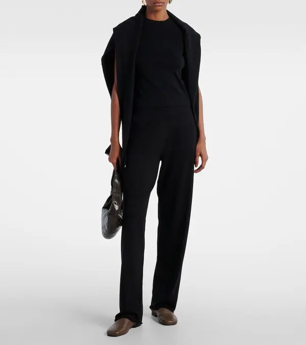 Extreme Cashmere N°257 America Cotton And Cashmere T-shirt - Black