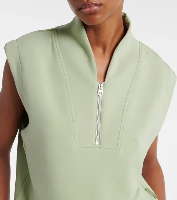 Varley Loretta Half-zip Vest - Green