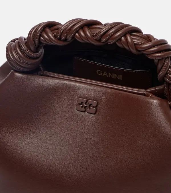 GANNI Small Tote Bag - Brown