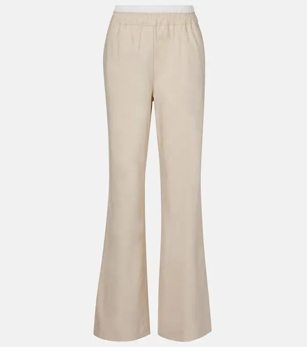 Simkhai Bristol Wide-leg Linen-blend Pants