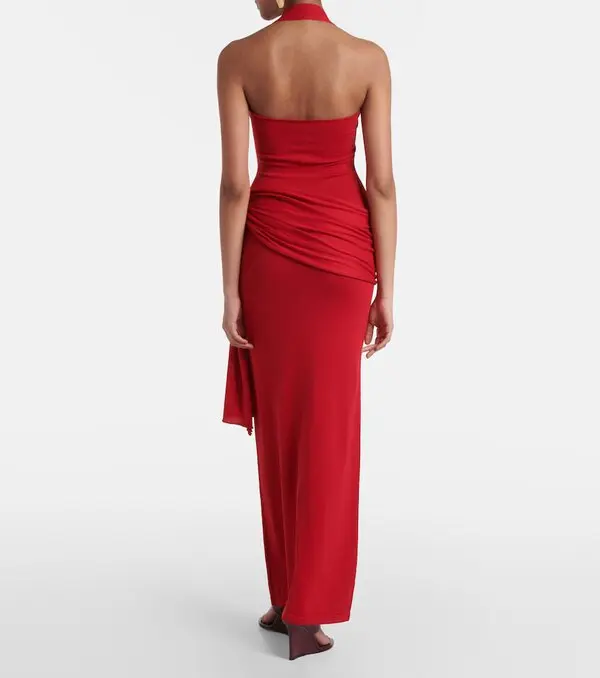 AYA MUSE Knitted Maxi Dress