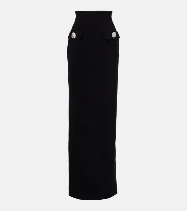Costarellos Embellished Maxi Skirt - Black