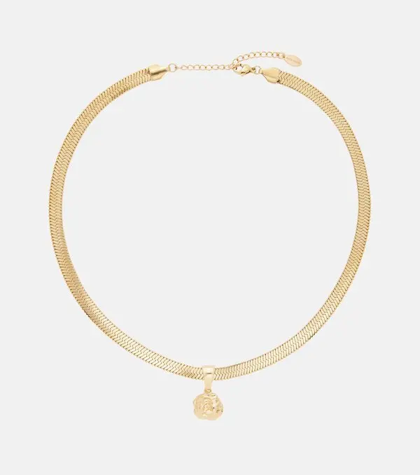 Magda Butrym Plated Chain Necklace - Gold