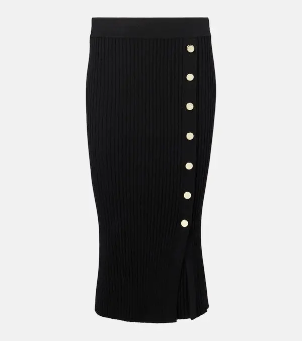 Veronica Beard Tanner Knitted Pencil Skirt
