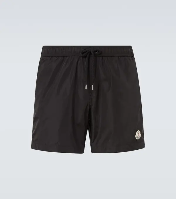 Moncler Logo Swim Trunks