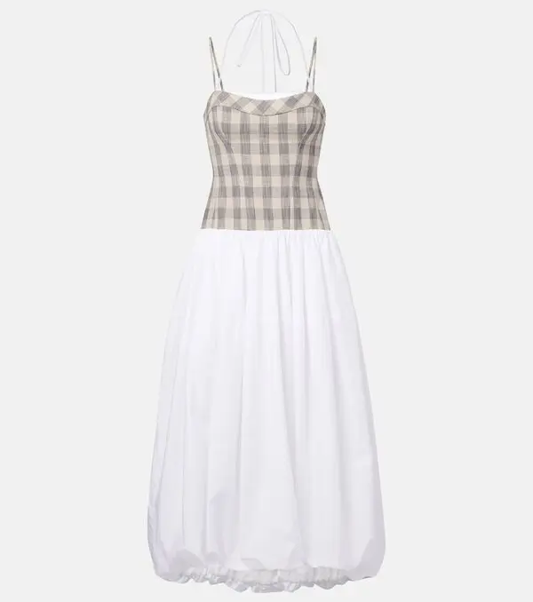 Simkhai Pfeiffer Midi Dress - White