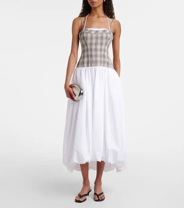 Simkhai Pfeiffer Midi Dress - White