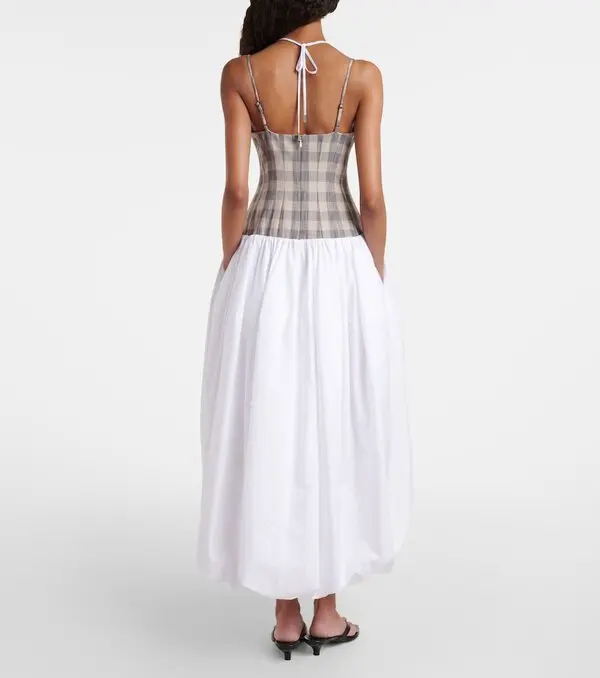 Simkhai Pfeiffer Midi Dress - White