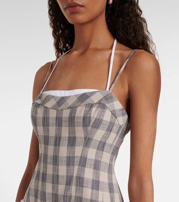 Simkhai Pfeiffer Midi Dress - White