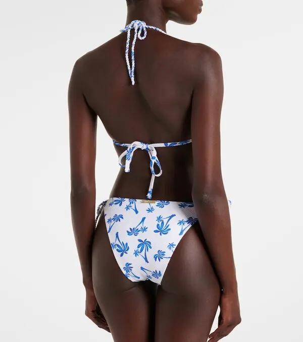 Heidi Klein Palm Beach Printed Bikini Bottoms