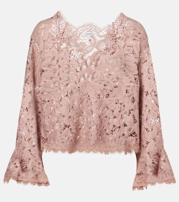 Dorothee Schumacher Lacy Dream Floral Top
