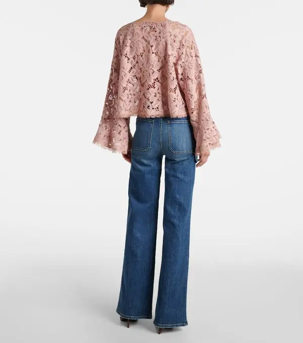 Dorothee Schumacher Lacy Dream Floral Top