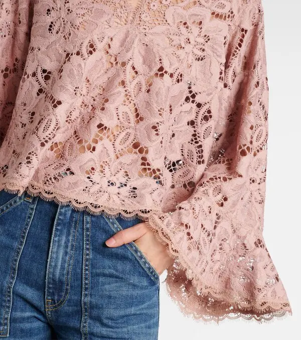 Dorothee Schumacher Lacy Dream Floral Top