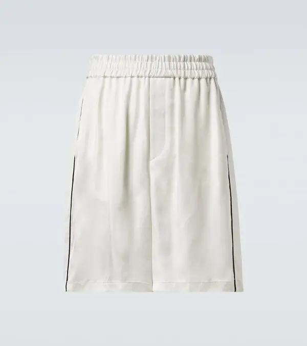JIL SANDER Saglia Shorts - Green