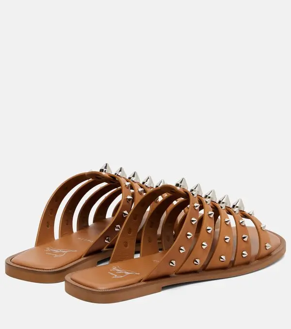CHRISTIAN LOUBOUTIN Charja Spiked Leather Sandals