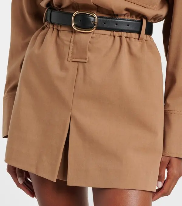 SELF-PORTRAIT Twill Romper - Beige