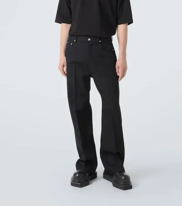 Rick Owens Geth Straight Jeans - Black