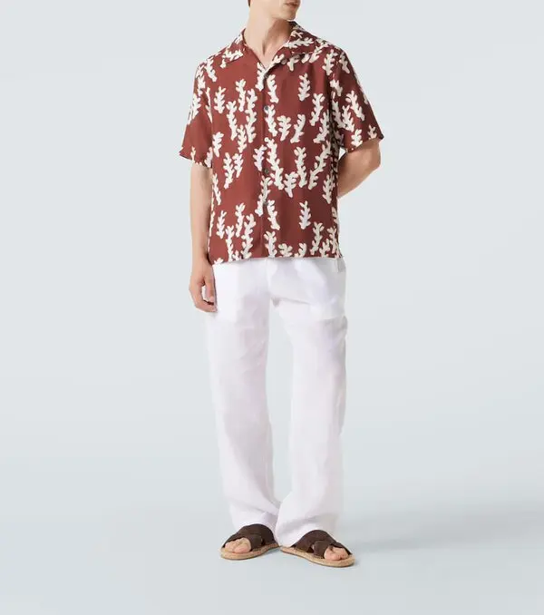 Zegna Suede Espadrille Sandals