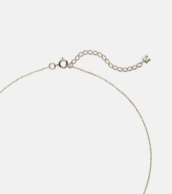 Mateo 14kt Yellow Jade Donut Necklace - Gold