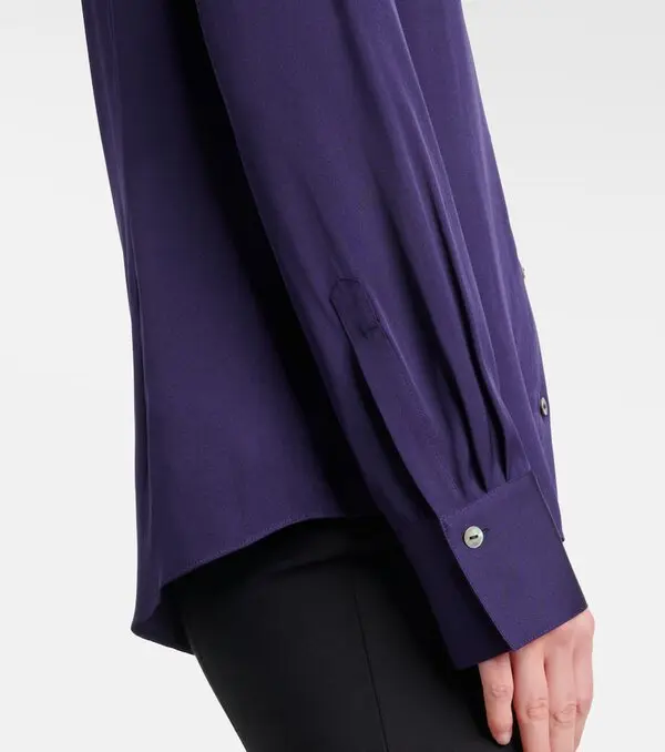 Vince Silk-blend Satin Shirt