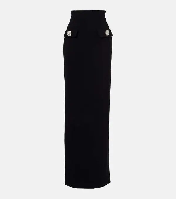 Costarellos Embellished Maxi Skirt - Black