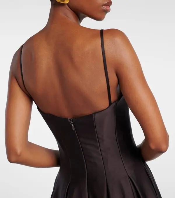 Rebecca Vallance Saskia Corset Dress - Brown
