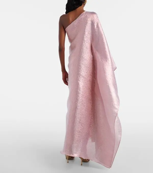 TALLER MARMO Betsy One-shoulder Fil Coupe Gown