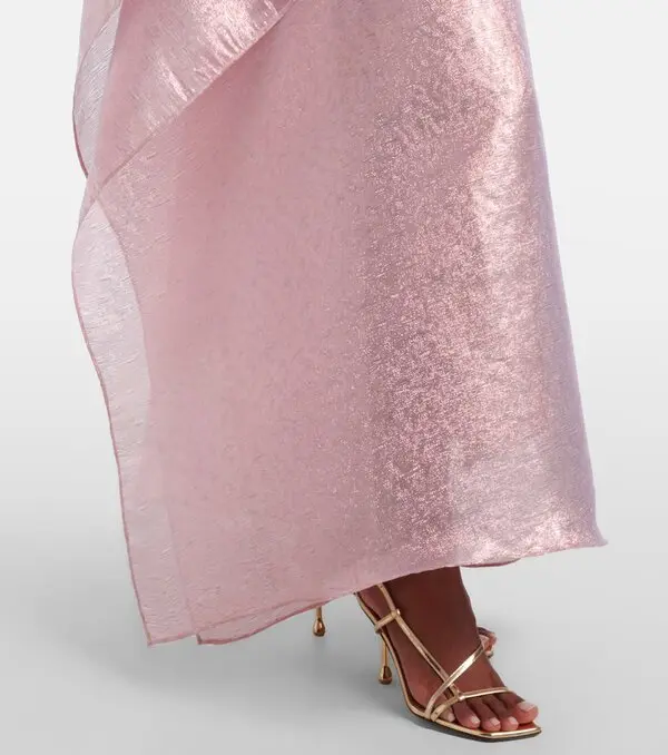 TALLER MARMO Betsy One-shoulder Fil Coupe Gown