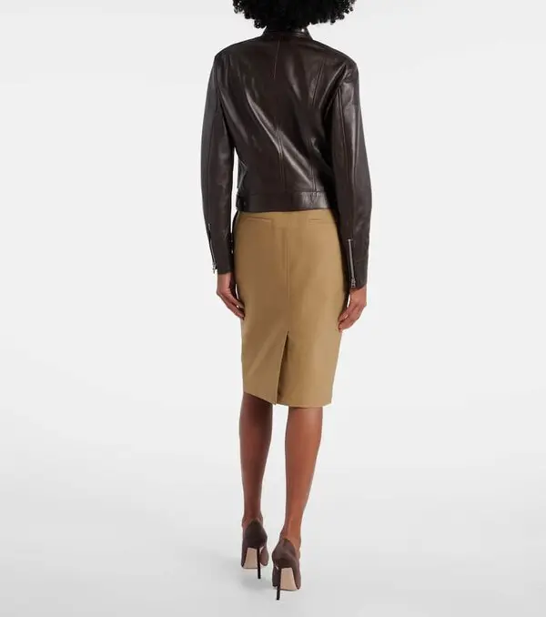 TOM FORD Leather Biker Jacket
