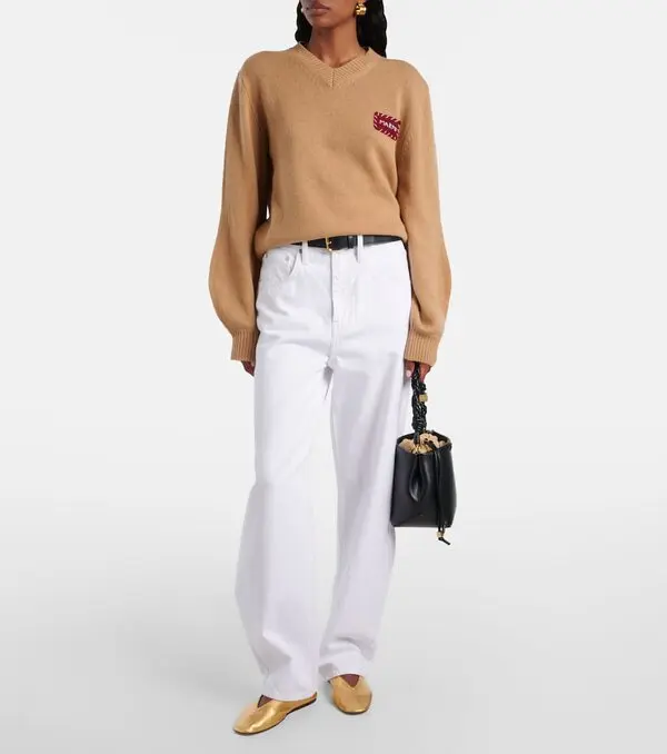 Marni Patch-applique Cashmere Sweater