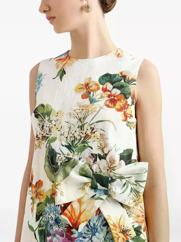 Dolce & Gabbana Floral-print Mini Dress