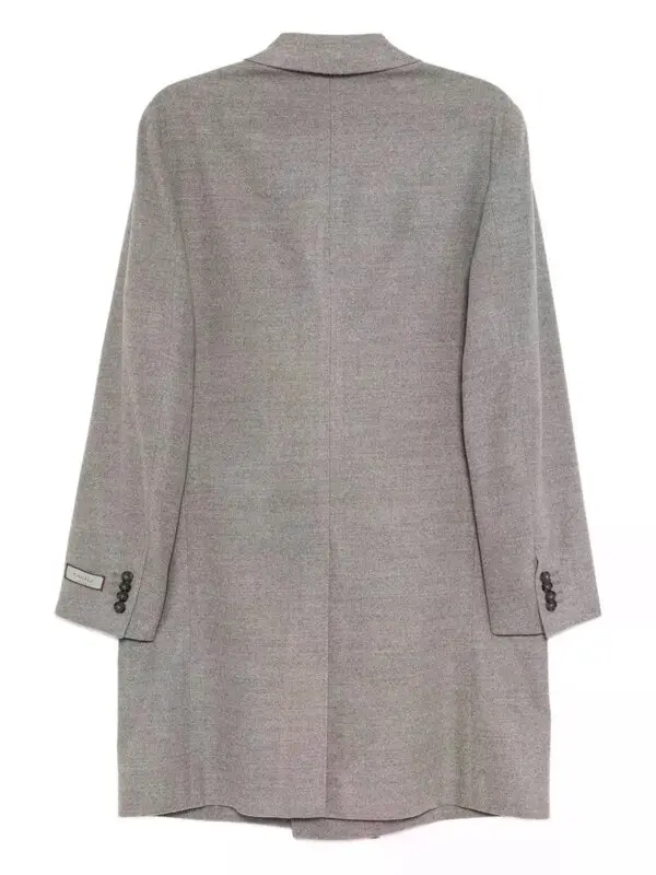 Canali Double-breasted Wool Coat