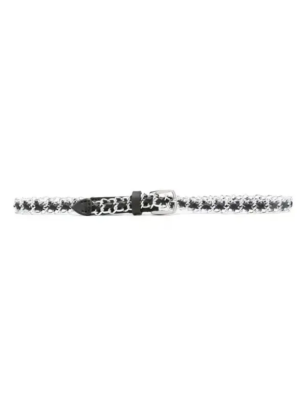 Ba&sh Brooke Chain-link Belt - Black