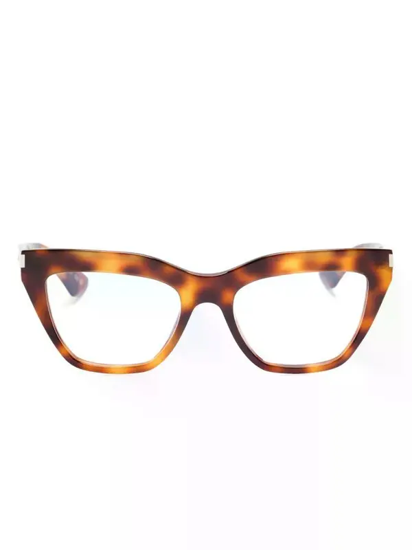 Saint Laurent Cat-eye Glasses - Brown