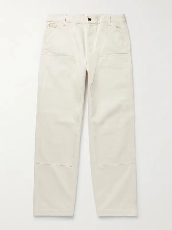 Versace Straight-leg Panelled Jeans