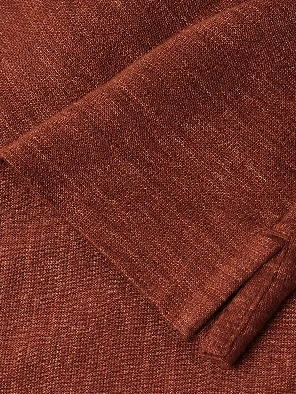 Zegna Oasi Linen T-shirt - Orange