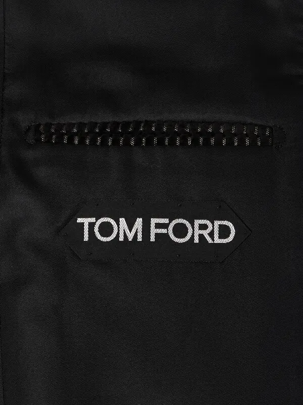 TOM FORD Cotton-blend Velvet Tuxedo Jacket