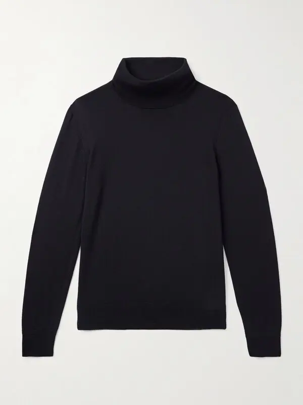 TOM FORD Slim-fit Cashmere And Silk-blend Rollneck Sweater