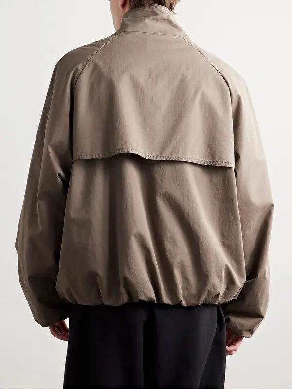 The Row Oyu Nylon Jacket - Brown | Editorialist