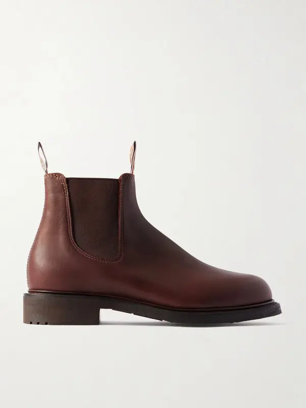 R.M.WILLIAMS Gardener Leather Chelsea Boots - Brown