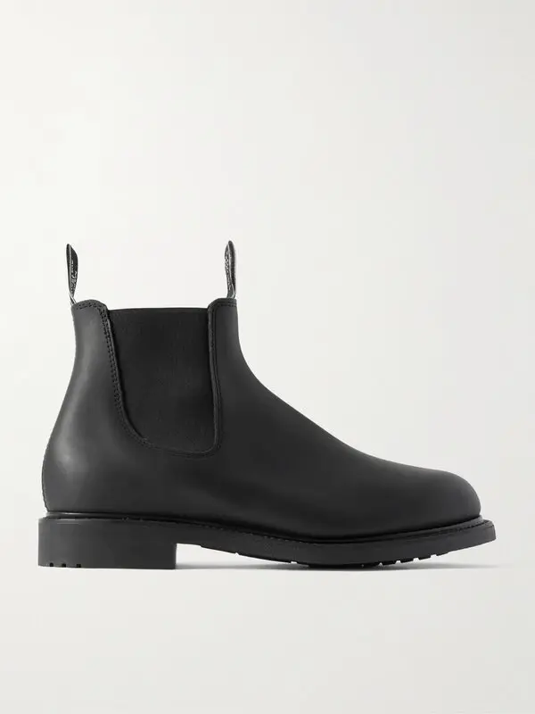R.M.WILLIAMS Gardener Leather Chelsea Boots - Black