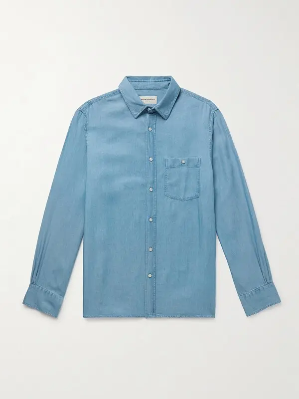 Officine Générale Alex Lyocell-chambray Shirt
