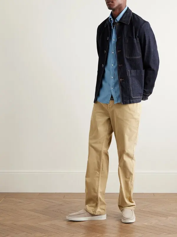 Officine Générale Alex Lyocell-chambray Shirt