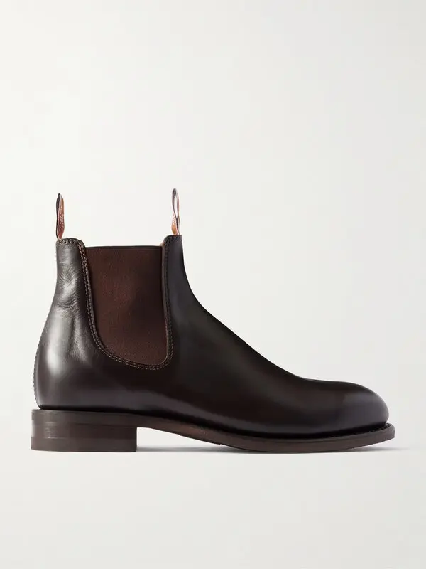 R.M.WILLIAMS Comfort Turnout Leather Chelsea Boots - Brown